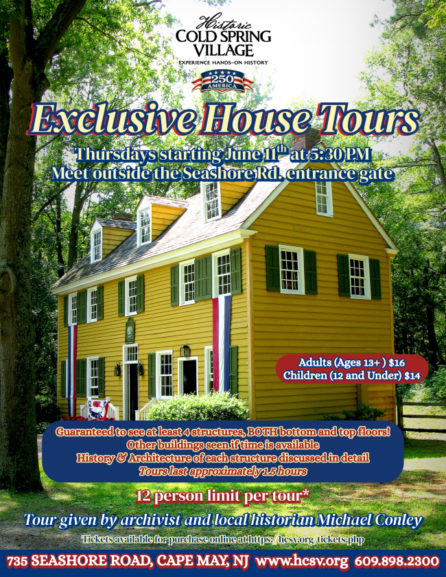 Upcoming Events | Historic Cold Spring Village